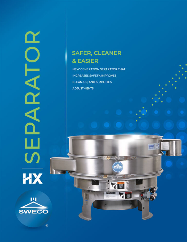 Industrial Grinding & Screening Equipment | SWECO Screeners Wisconsin